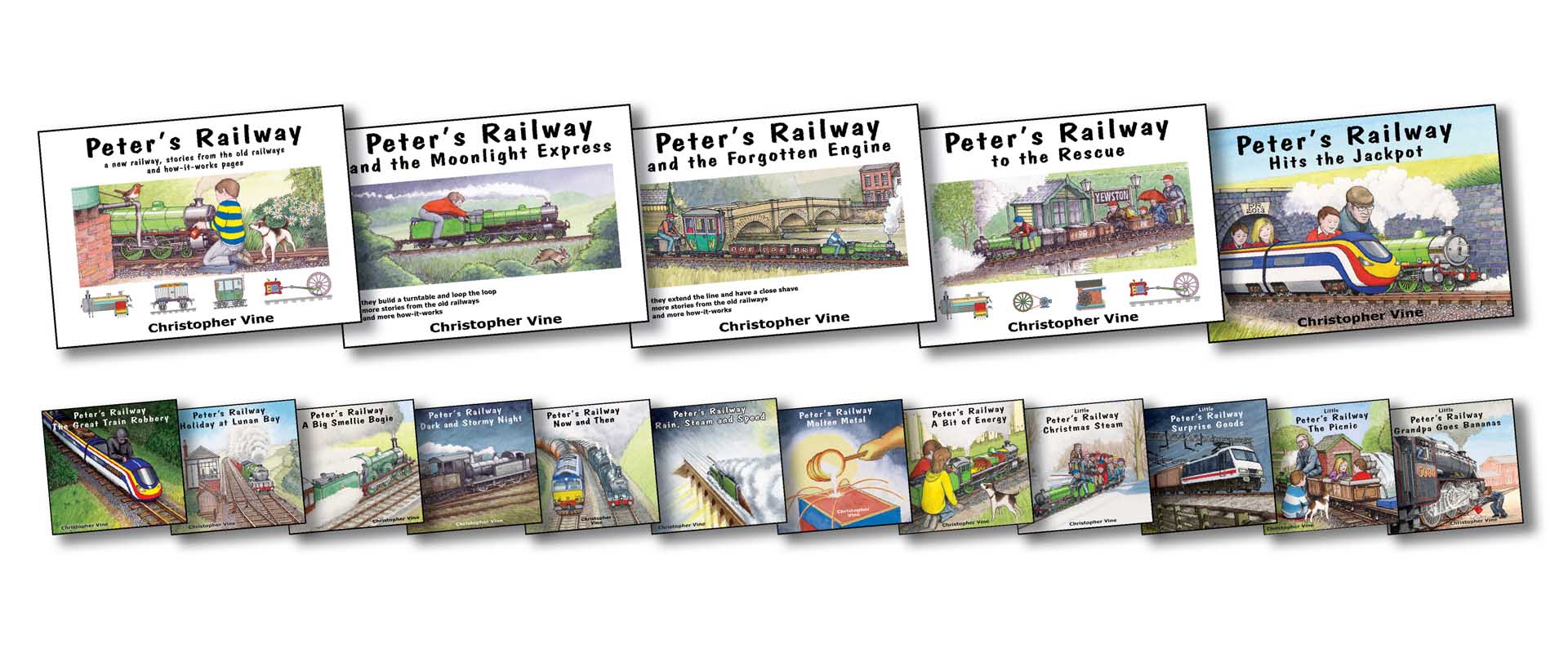 Peters Railway | Books for Children who love Trains and Engineering