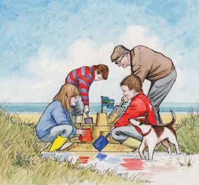 Peter’s Railway Holiday at Lunan Bay - Peter's Railway